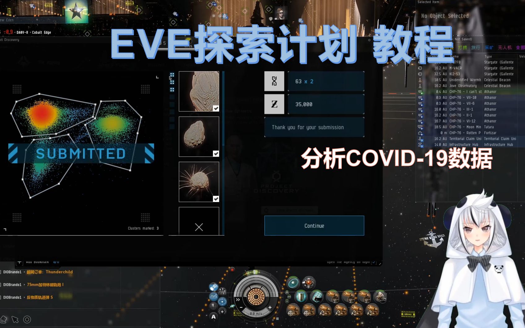 【探归】vup教你EVE新探索计划-用流式细胞仪分析新冠病毒的数据