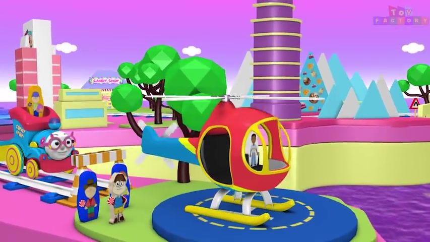 儿童铁路玩具火车玩具工厂动画片