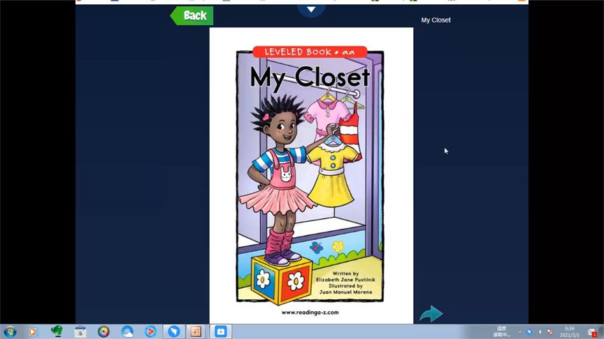 北京版小学英语二年级下册第四单元拓展阅读:My Closet 我的衣橱