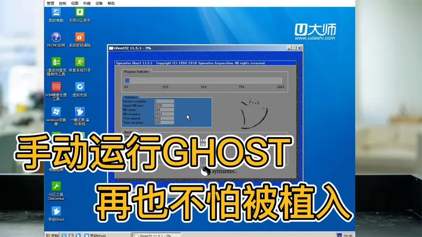 手动运行GHOST教程 告别软件植入