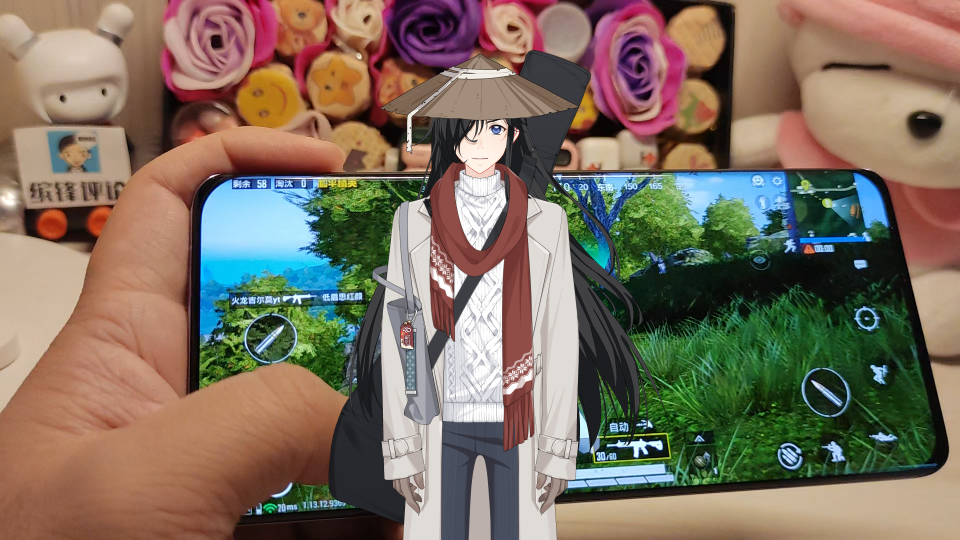 小米11Pro玩和平精英,振动品质调到最高,打起来太爽了!