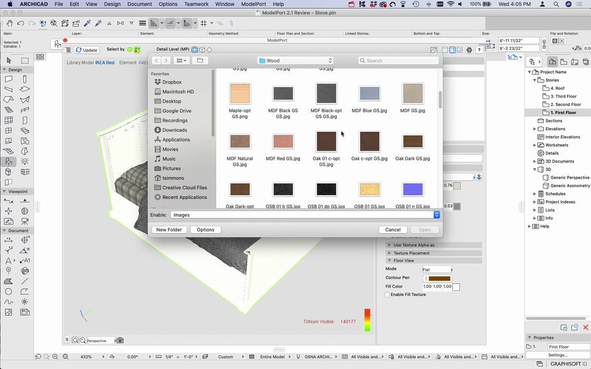 为模型元素添加纹理
