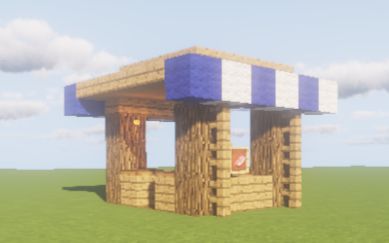 【我的世界】建筑教程EP4小店铺