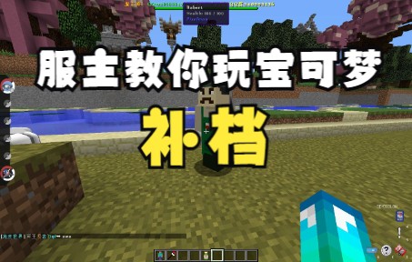 1级小磁怪秒杀满级6V超梦|我的世界宝可梦|1.12.2|重铸8.4.2