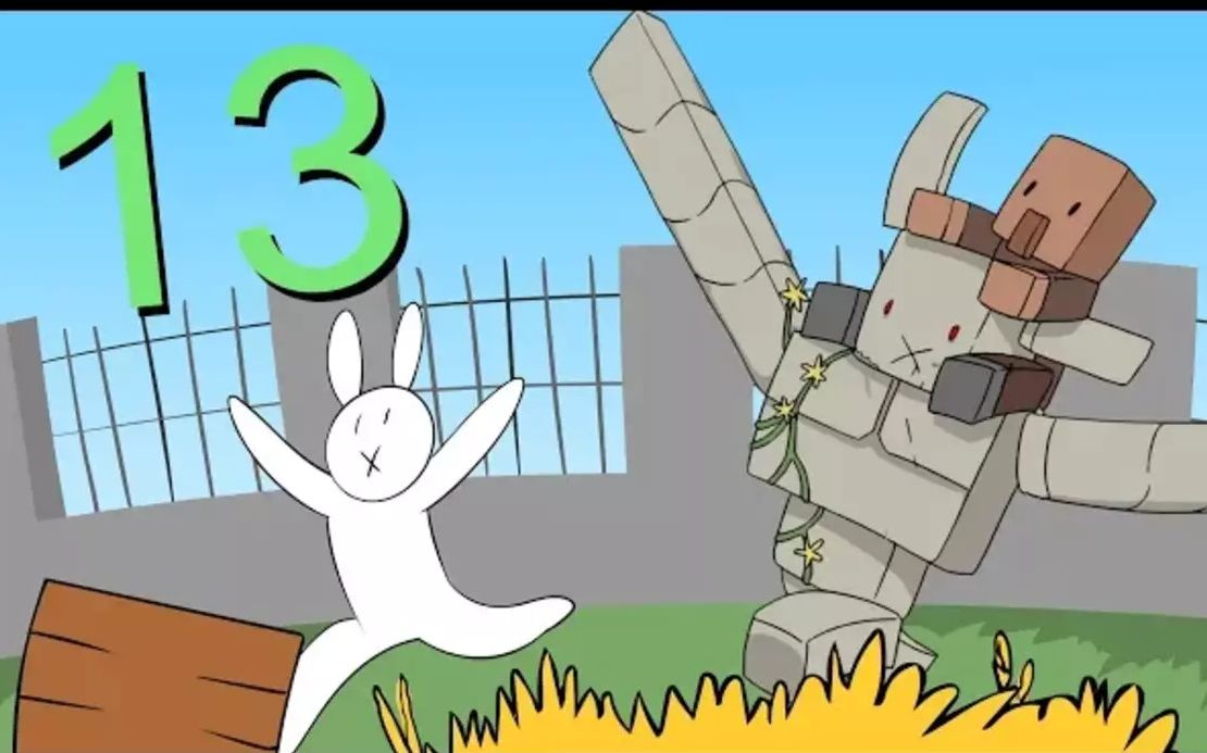 我的世界新手动画 Minecraft for noobs part 13 (熟肉)