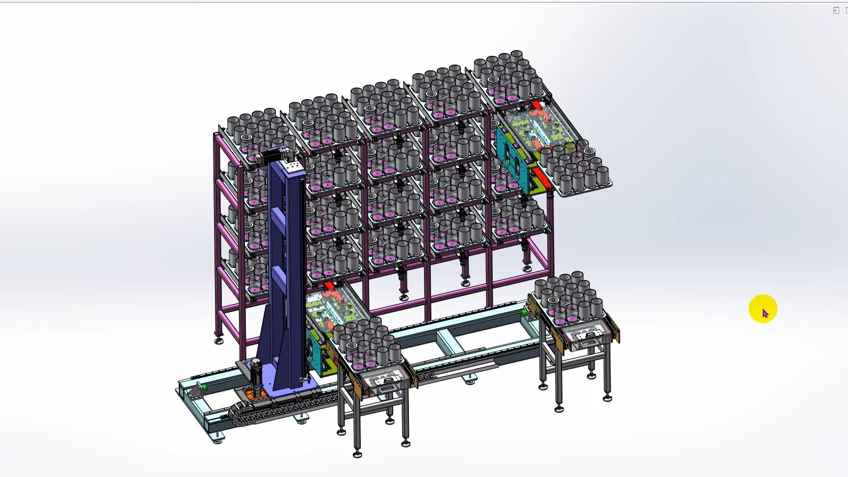 立体库设计思路,堆垛机如何设计?