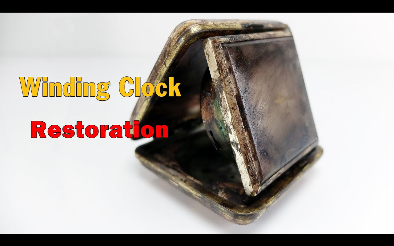 【老物件修复翻新】修复发条时钟