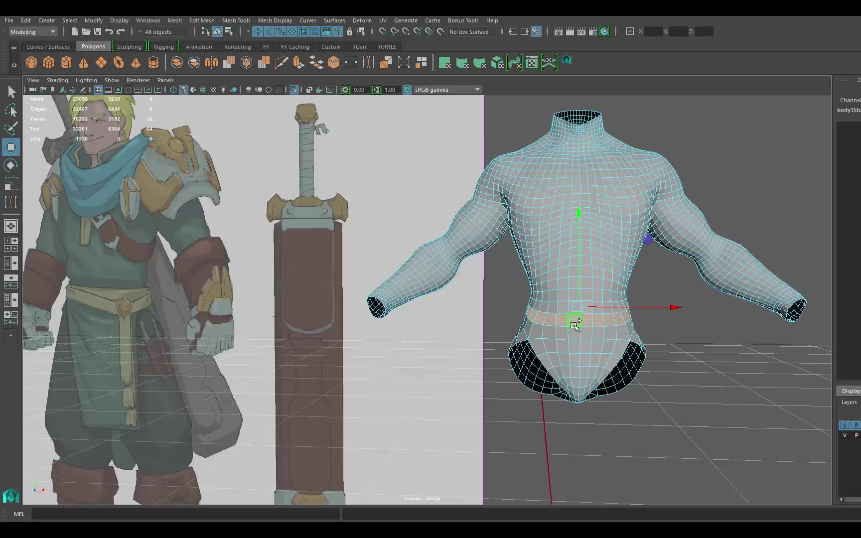 Maya Zbrush SP游戏角色设计完整制作流程视频教程!游戏角色设计...