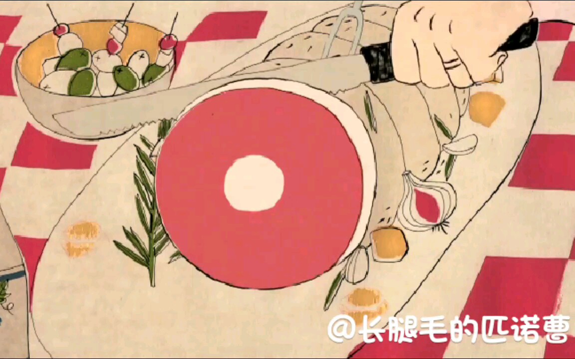 【动画短片】西班牙黑色幽默动画短片《火腿》