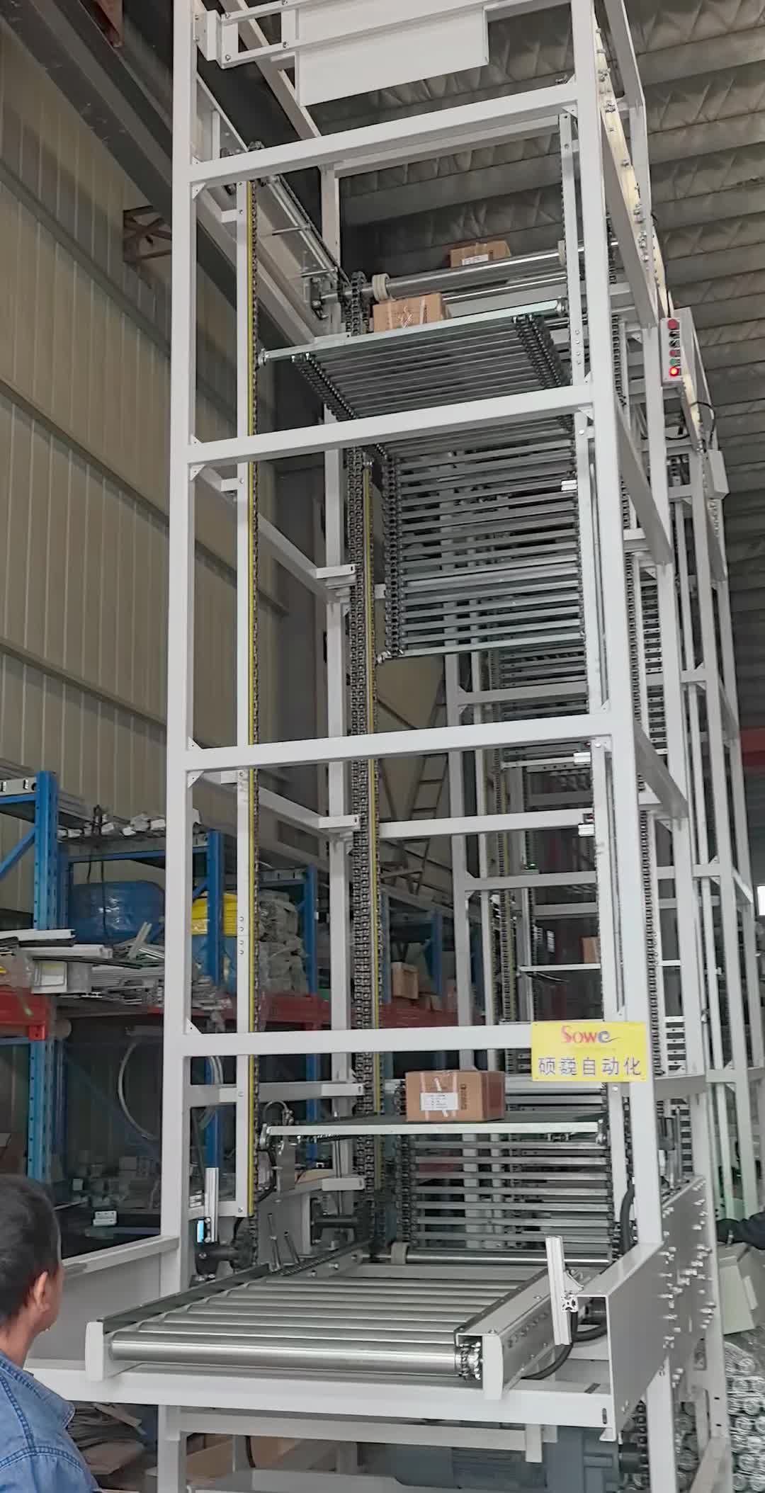 ...垂直方向上的物料输送。它的工作原理是通过驱动装置使链条或皮带...