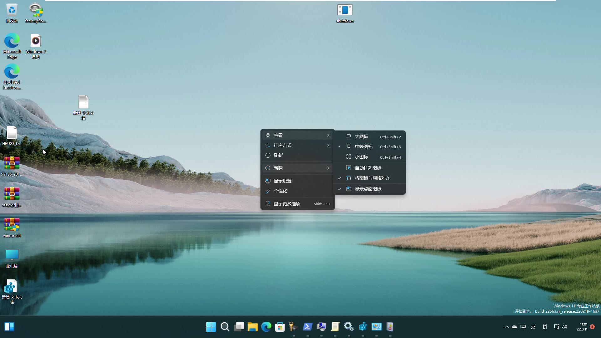 win11桌面图标怎么随意摆放 win11图片随意放置教程