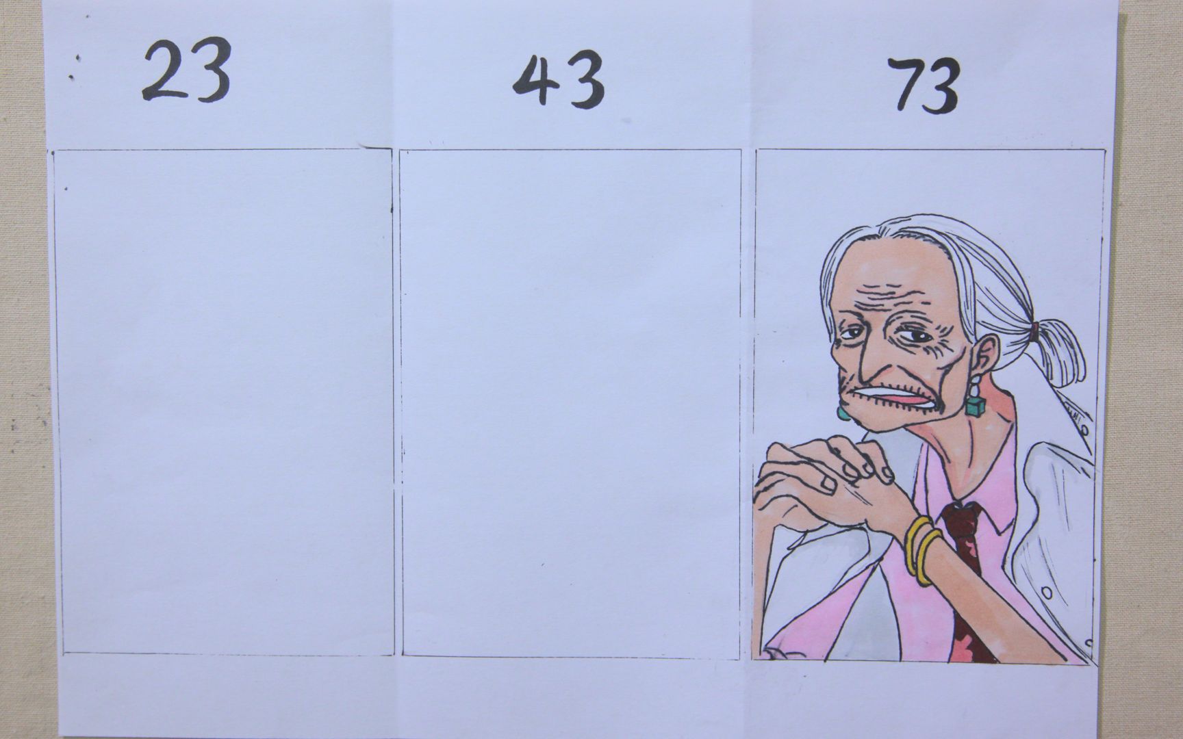 《海贼王》鹤年轻很漂亮,那43岁模样见过吗?漫画展示50年变化大