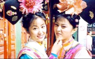 还珠格格第一、第二部的一些花絮照。