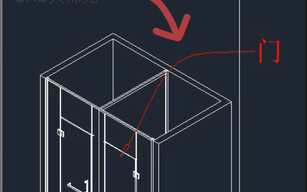 CAD如何画曲线箭头引线