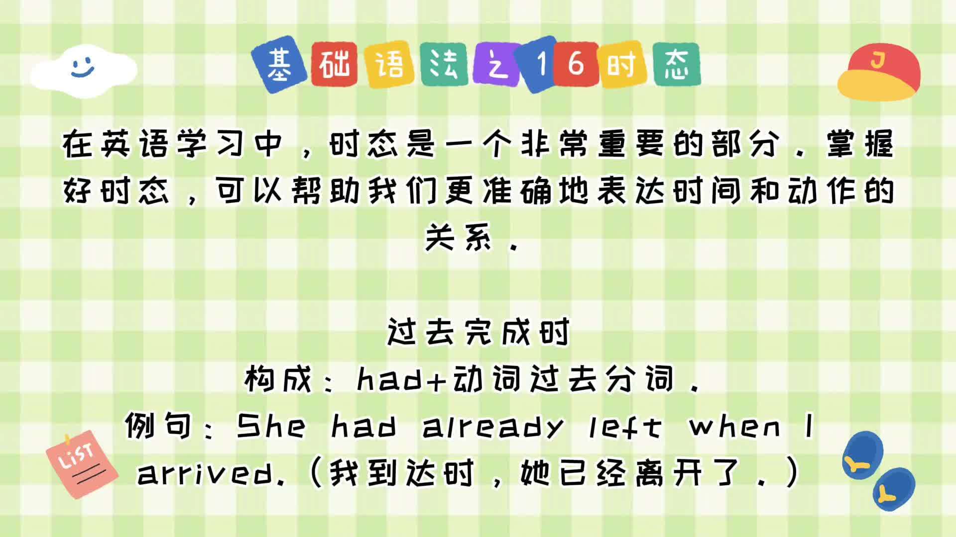 零基础必看!英语16时态之过去完成时,轻松掌握构成奥秘!