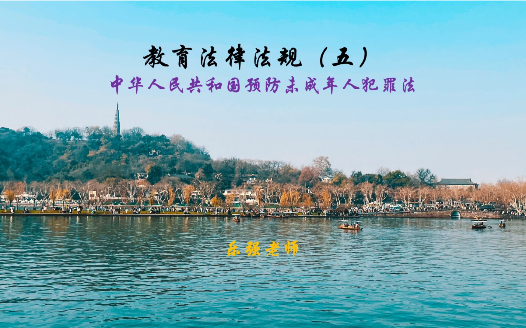教育法律法规(五)中华人民共和国预防未成年人犯罪法