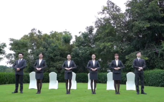 隐秀山居酒店《服务礼仪操》