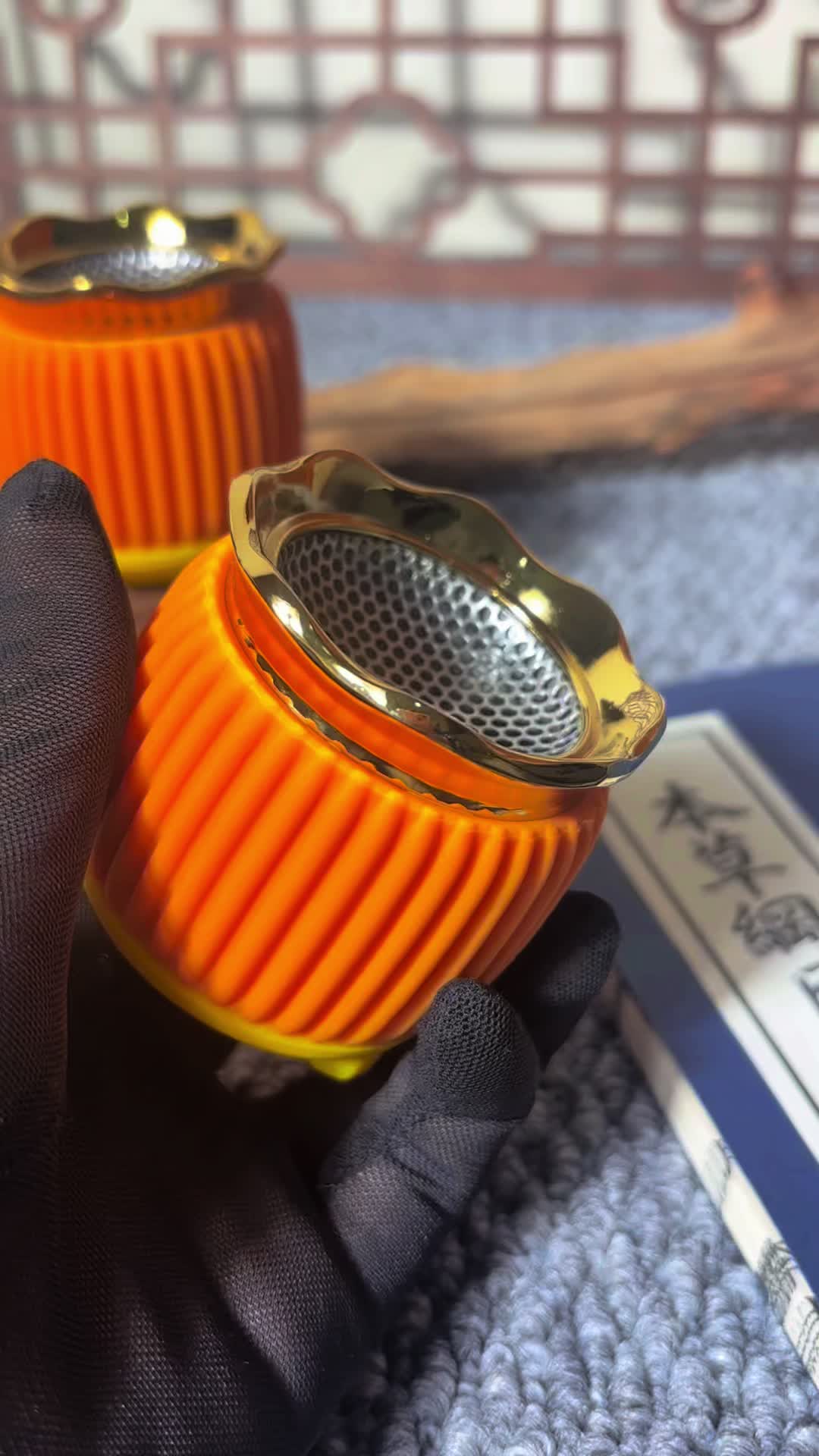 鎏金火龙罐ߔ�中某院同款,艾灸,刮痧,拔罐与一体!ߔ