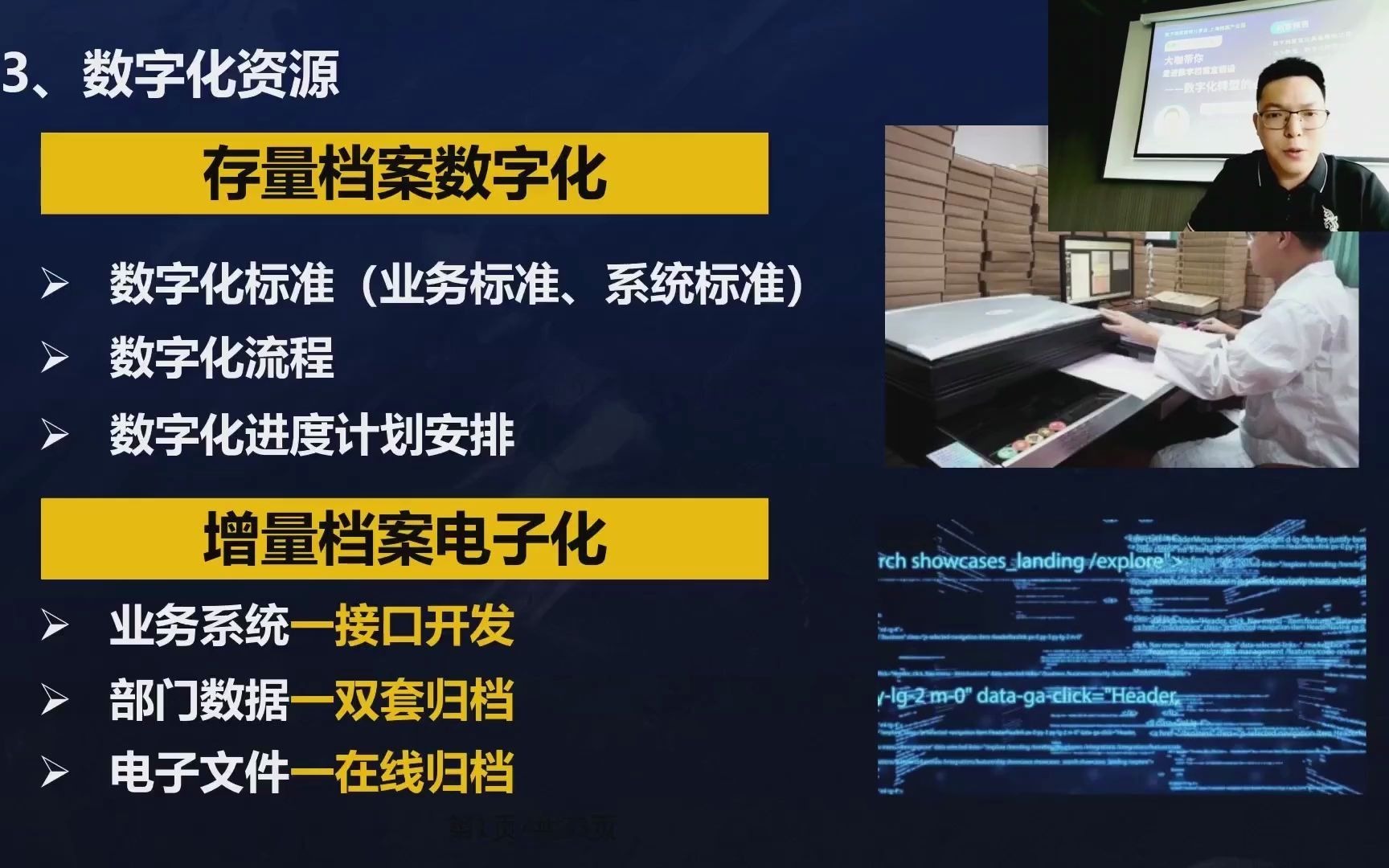 小兰老师说档案——数字化资源