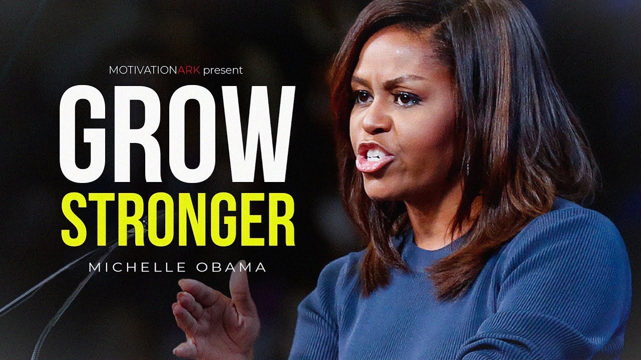 【英文励志视频】米歇尔·奥巴马的人生建议将改变你的未来 Michelle ...
