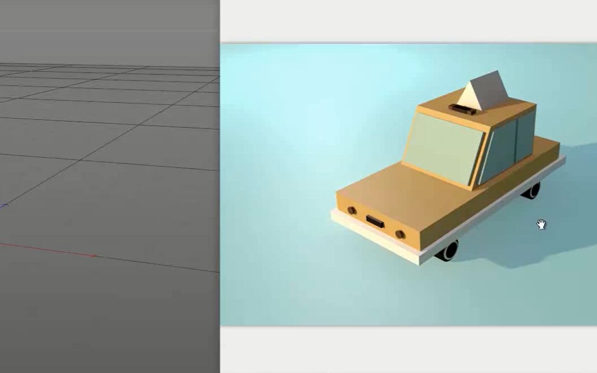 c4d教程 C4D教程--格式工厂建模小汽车1