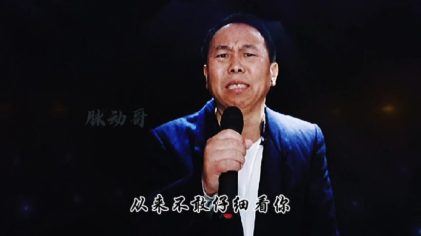从来不敢仔细看你,只怕就此迷失自己