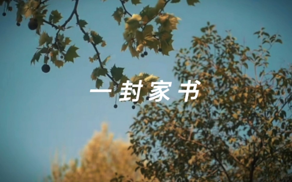 《一封家书》毕业设计作品