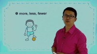 人教版8年级英语上同步辅导 第64集 more,less,fewer