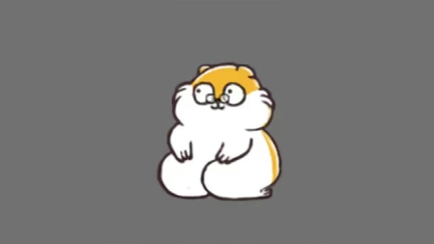 PS简易小动画教程-端坐、乖巧、我很乖 动态图系列