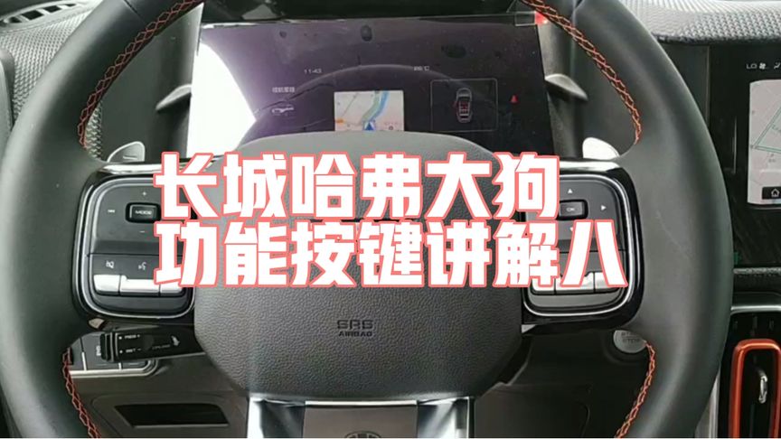 长城哈弗大狗功能按键讲解八,定速巡航