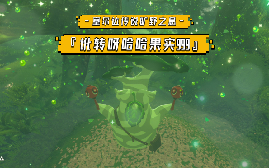 【塞尔达传说旷野之息】无损背包讹转速刷呀哈哈果实999攻略