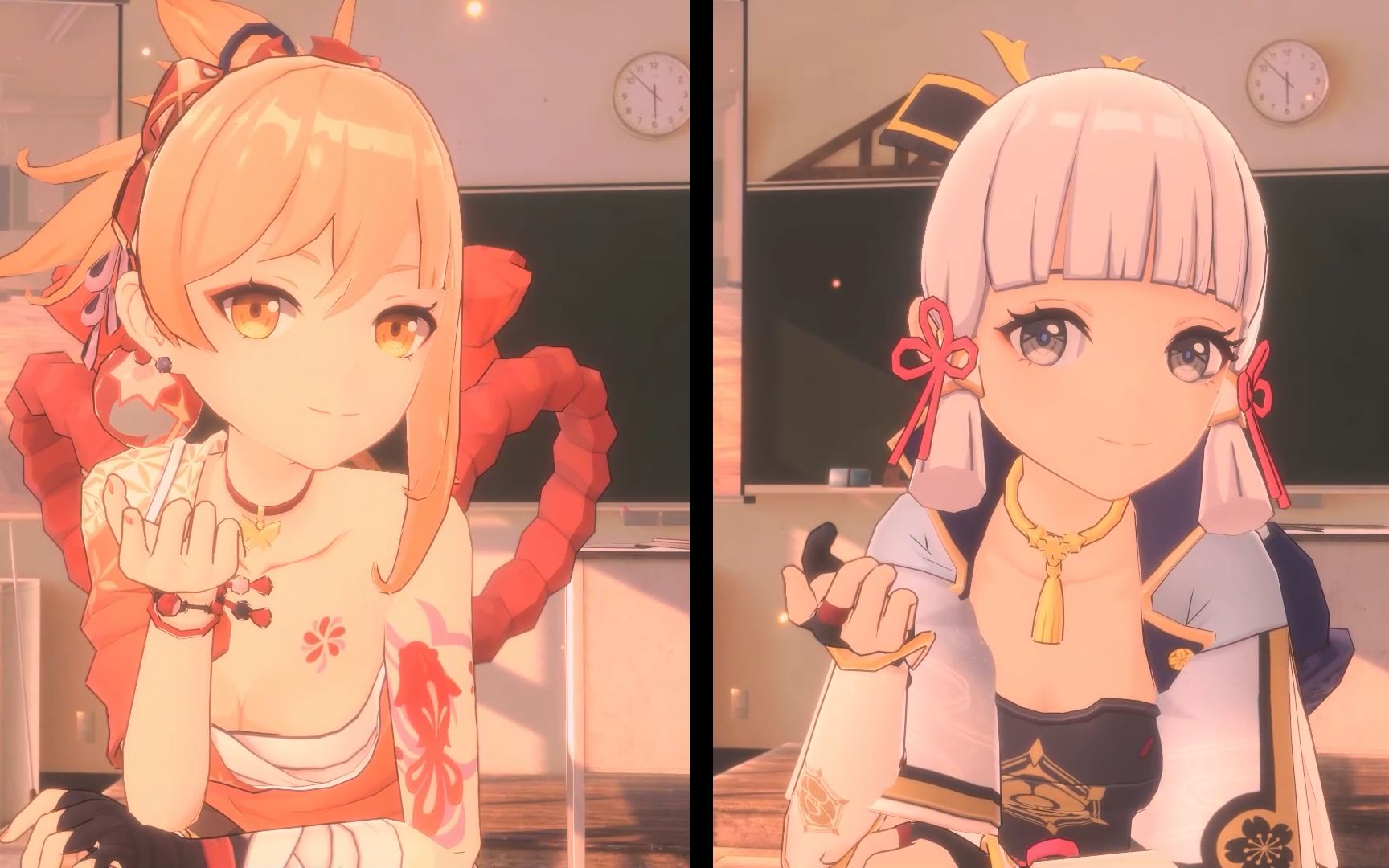 【原神MMD】神里/宵宫-极乐净土