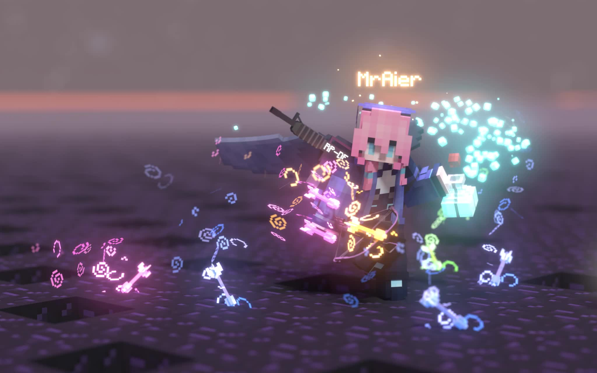 【Steam动态壁纸】自制MC版蓝毒壁纸,超宽屏21:9*4K*60FPS鉴赏