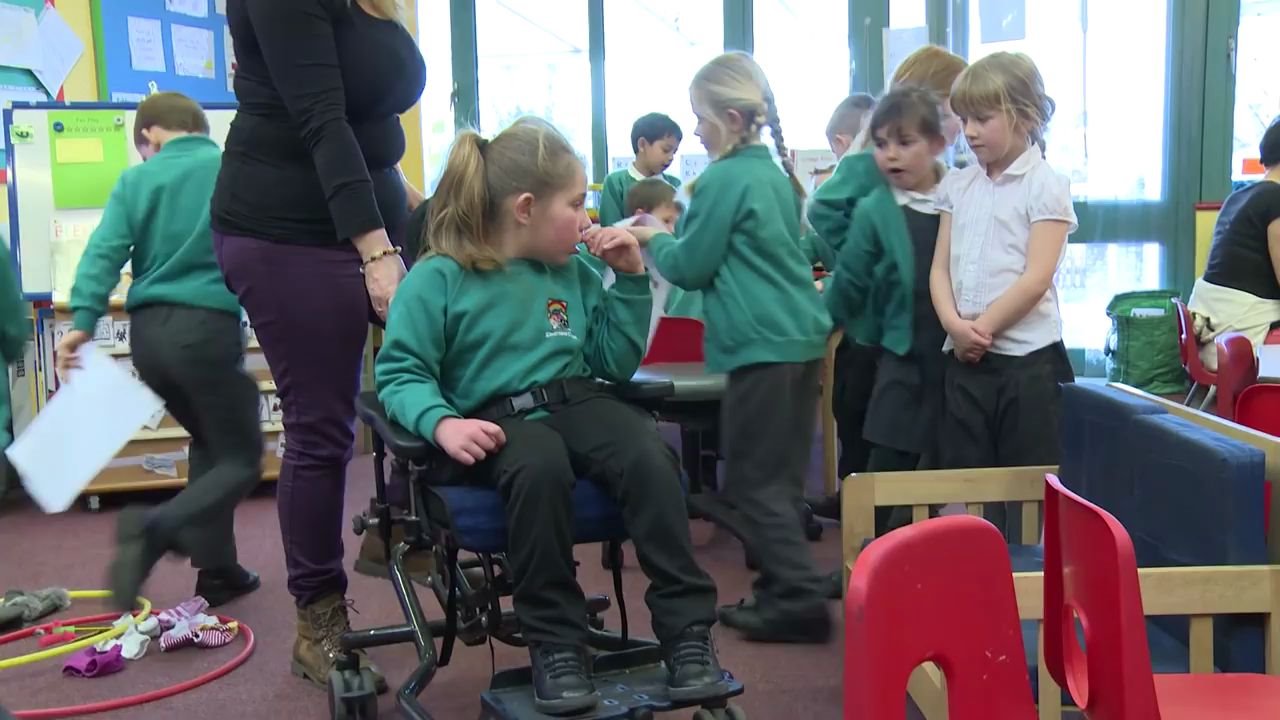 融合教育学校实景