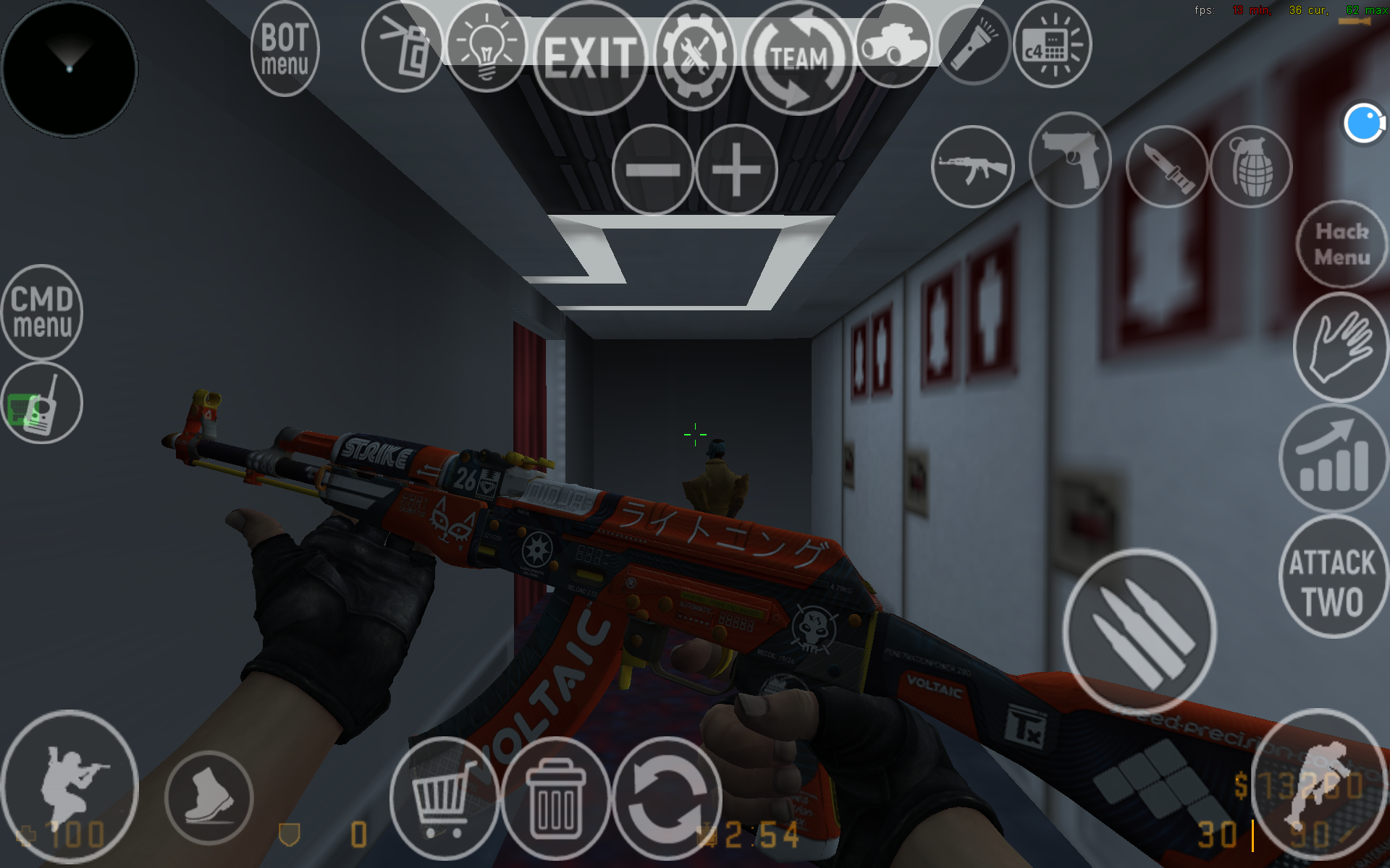 什么?手机上居然能玩到CSGO手机版!【CS1.6 MOD】