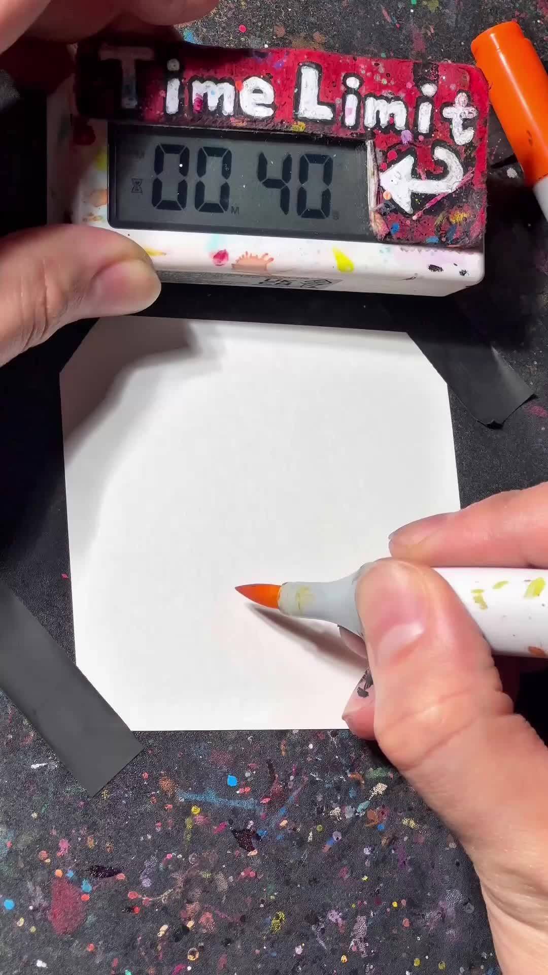 四十秒倒计时画画
