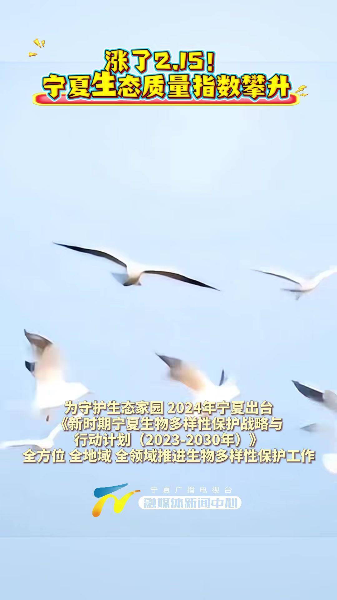 涨了2.15!宁夏生态质量指数攀升#宁夏#生态(记者:张国英马凌峰)为...