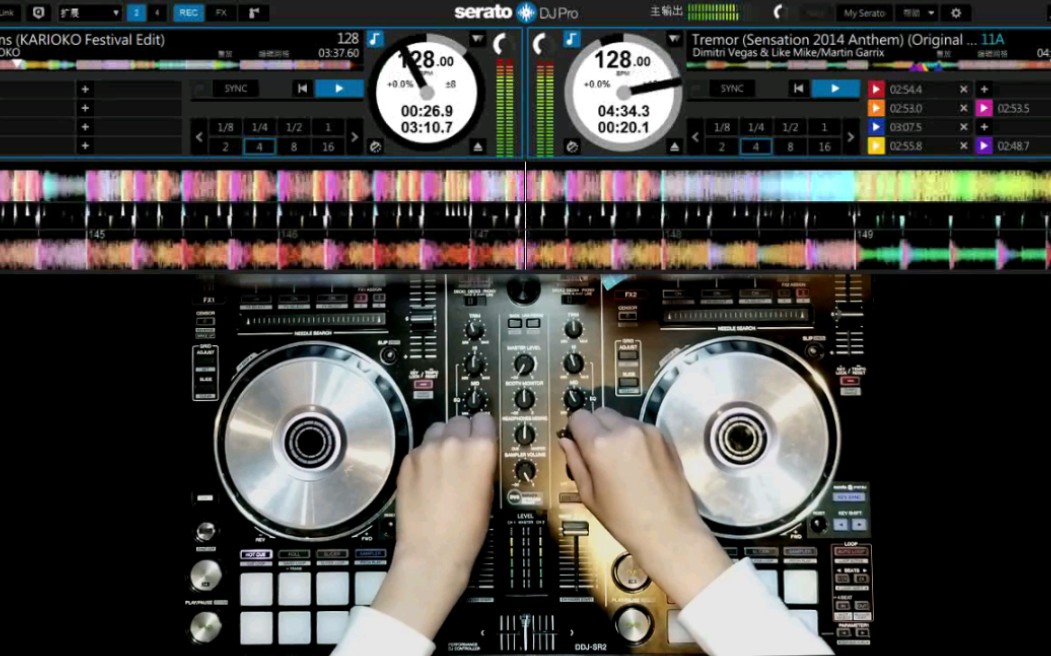 【DJ打碟】如何用打碟机做出百大DJ冠军比利时兄弟的预录效果