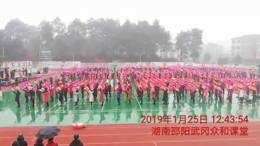 农村文化活动,歌曲非常好听,简单易学