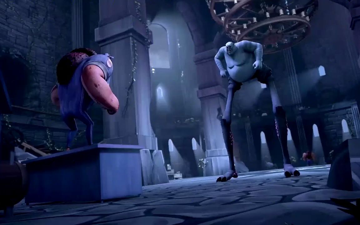 打架就打架嘛,居然挠人家脚心,大叔这战斗方式还真是幼稚啊