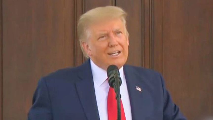 自我陶醉!特朗普:我朋友说我是最纯洁的总统