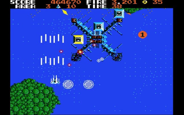 【MSX2】银河号EX /ZANAC EX通关流程欣赏