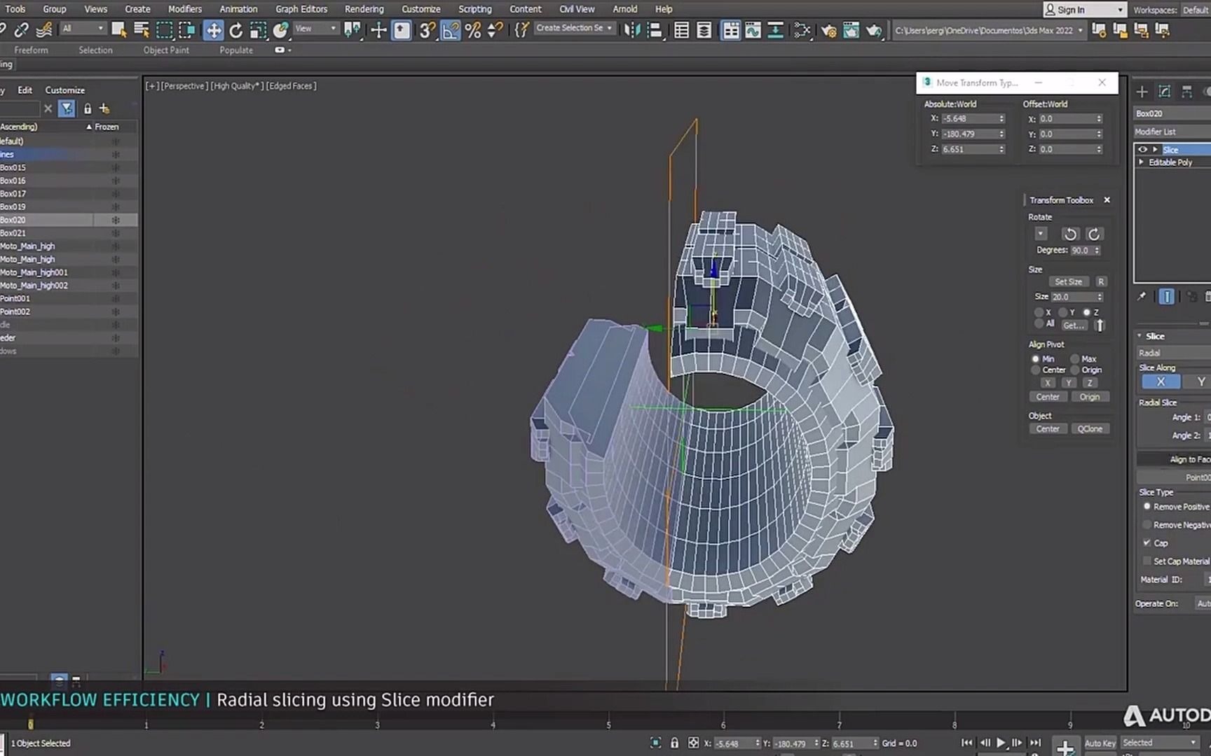 三维动画建模制作软件Autodesk 3DS MAX 2022 Win 中文英文版