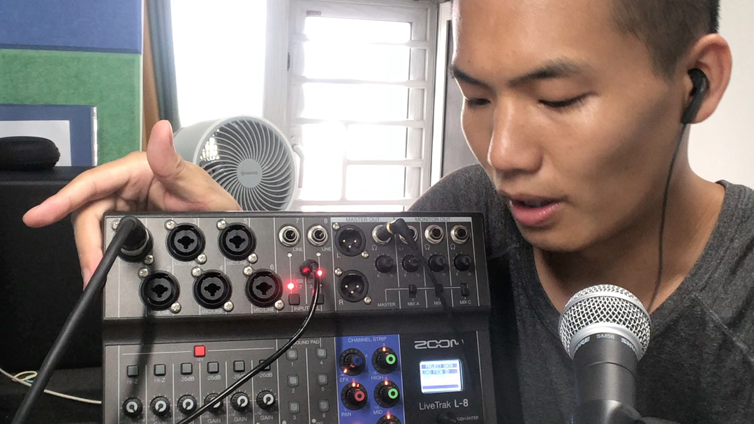 【分享】Zoom L8声卡调音台录音机