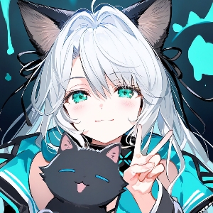 薄荷味薄绿猫猫 