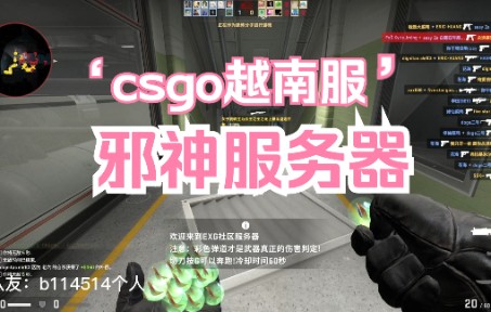 什么?csgo出了越南服?邪神啊,那没事了。