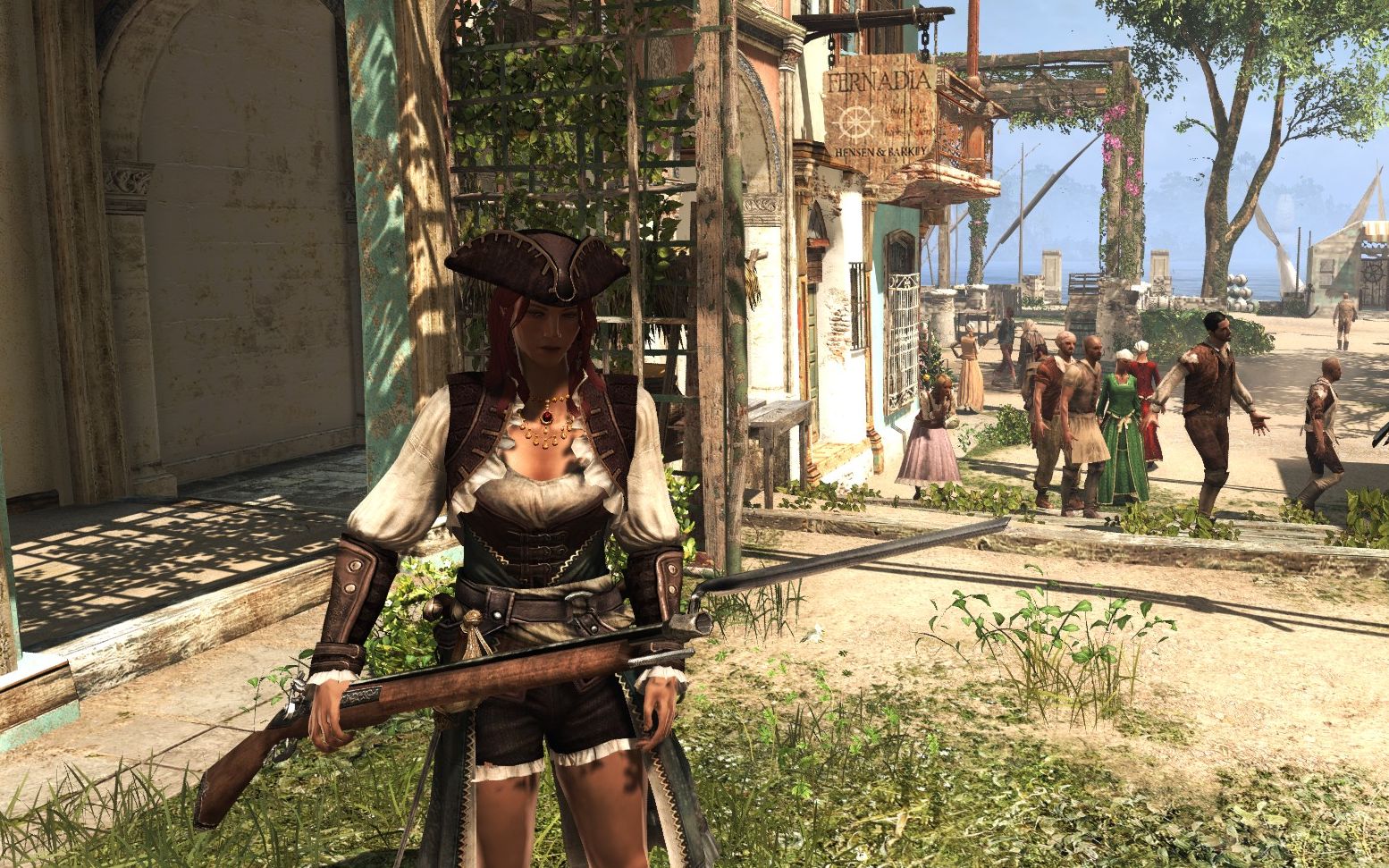 【刺客信条黑旗 mod】人物模组使用教程_单机主机类游戏热门视频
