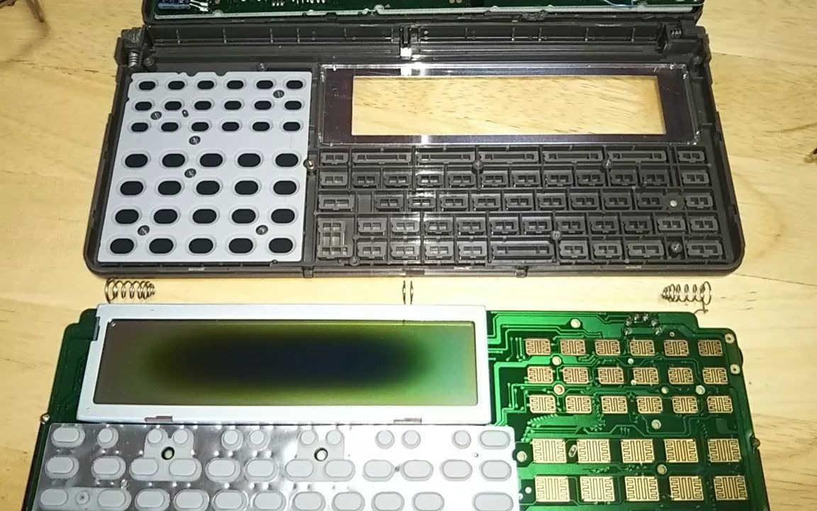 SHARP PC-E650、E500S液晶显示屏更换