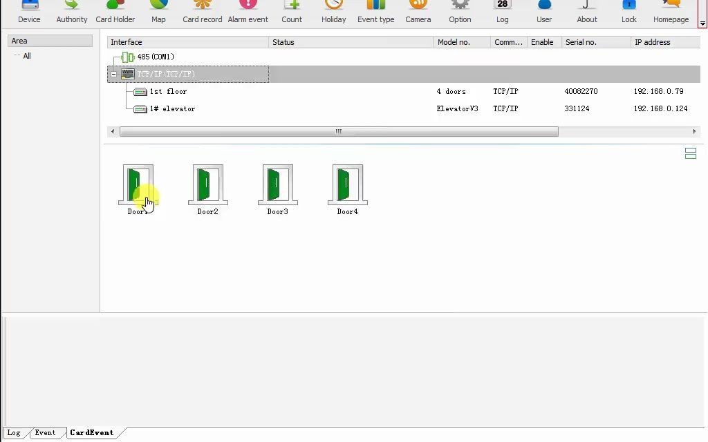 Access Control system software operation video(CS门禁软件基础教程...