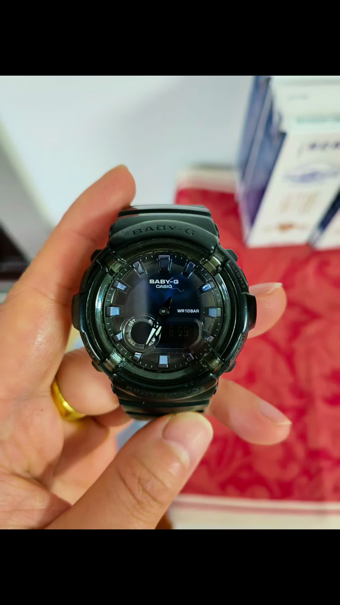 感谢来自安徽省合肥市蜀山区的马美女信任,邮寄维修卡西欧gba 感谢...